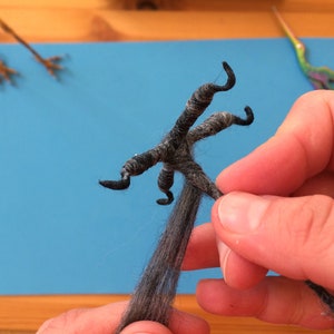 Realistic Bird Feet Making Tutorial, Digital Download PDF File, Wool ...