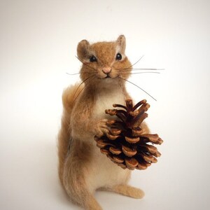 Realistic Handmade CHIPMUNK Sculpture Cute Chistmas Decor - Etsy
