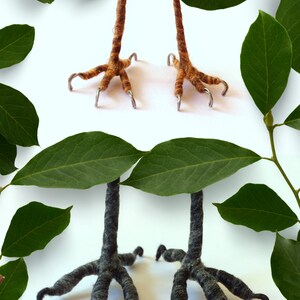 Realistic Bird Feet Making Tutorial, Digital Download PDF File, Wool ...