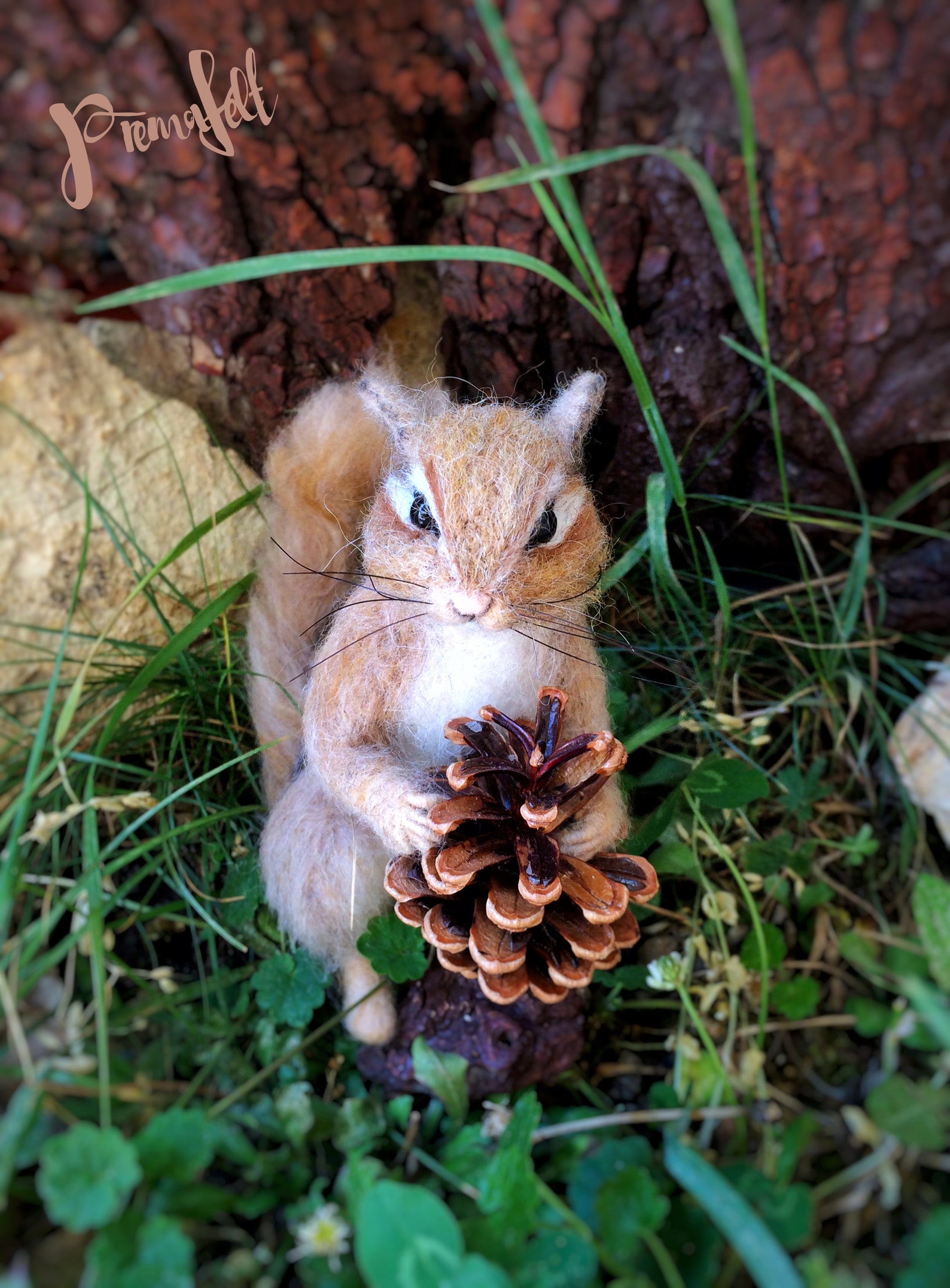 Realistic Handmade CHIPMUNK Sculpture Cute Chistmas Decor - Etsy