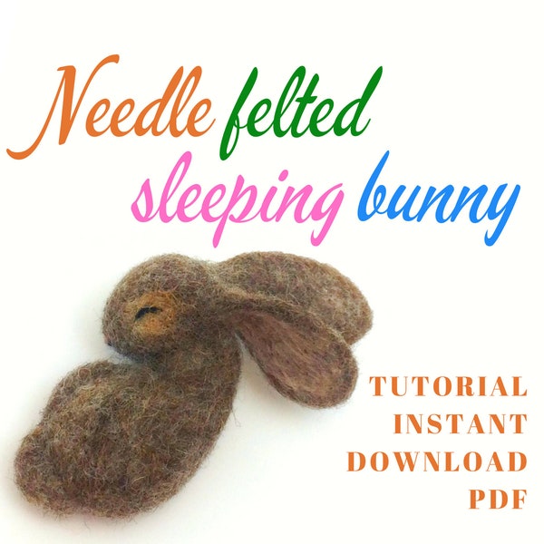 Needle Felted Rabbit - Etsy