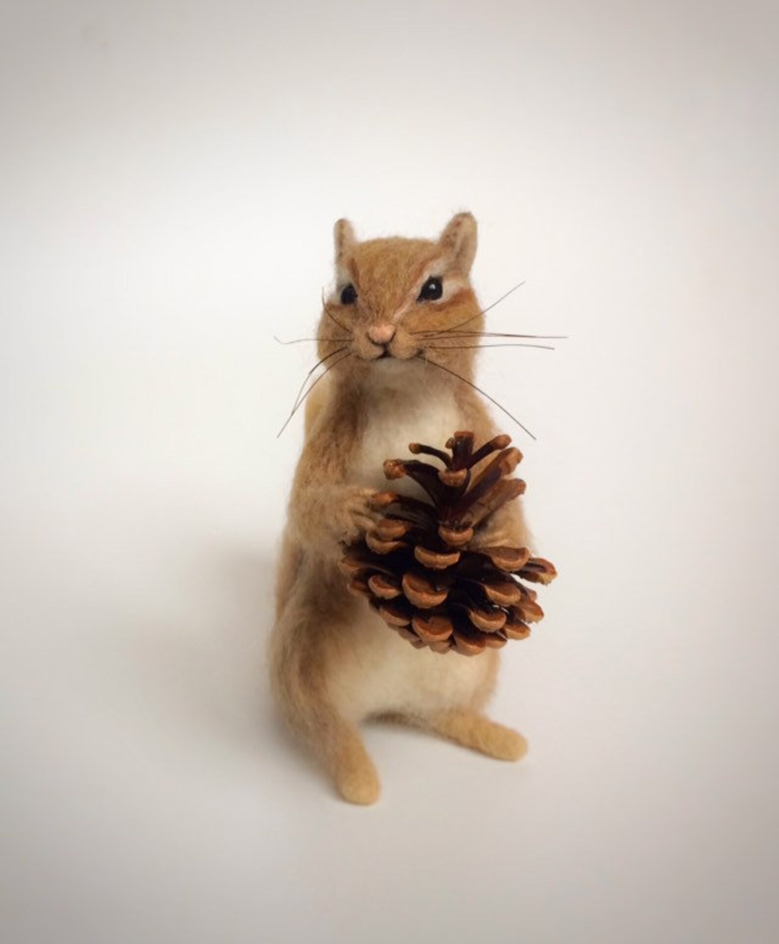 Realistic Handmade CHIPMUNK Sculpture Cute Chistmas Decor - Etsy