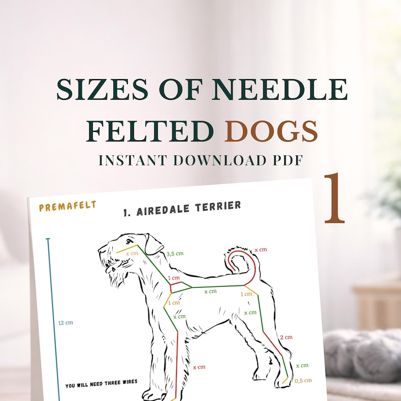 Template for Needle Felting - Etsy