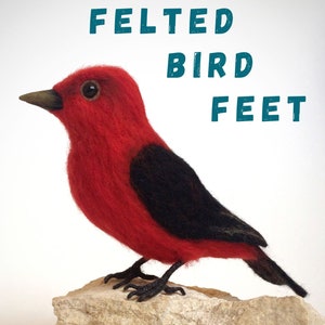 Realistic Bird Feet Making Tutorial, Digital Download PDF File, Wool ...