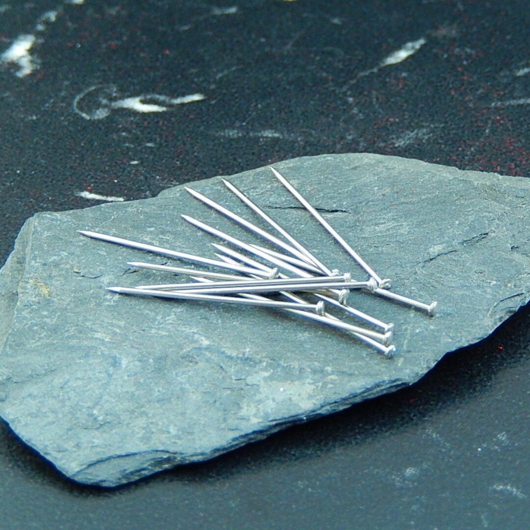 Flat Head Nails 30x0.6mm per 20 - Etsy