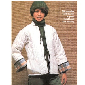 Padded Jacket & Vestsewing Pattern - Etsy