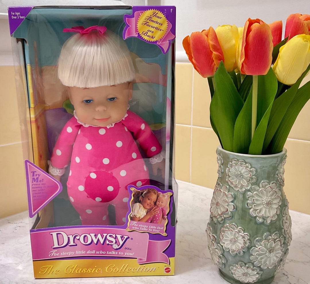 Mattel Drowsy Baby the Classic Collection. Remake of the 1964 Classic Doll. Never Opened! - Etsy