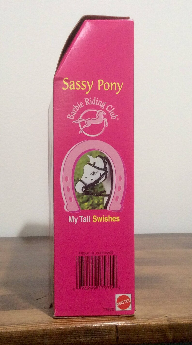 Barbie Sassy Pony RARE New Old Stock From 1997 my Tail Swishes - Etsy
