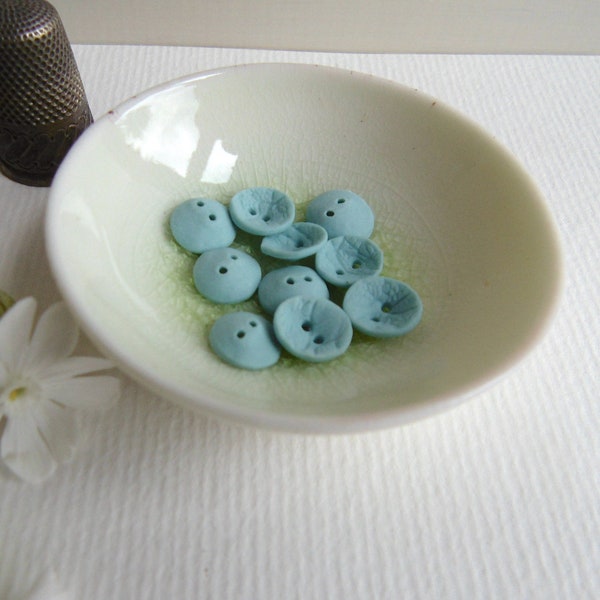 Small Ceramic Button - Etsy