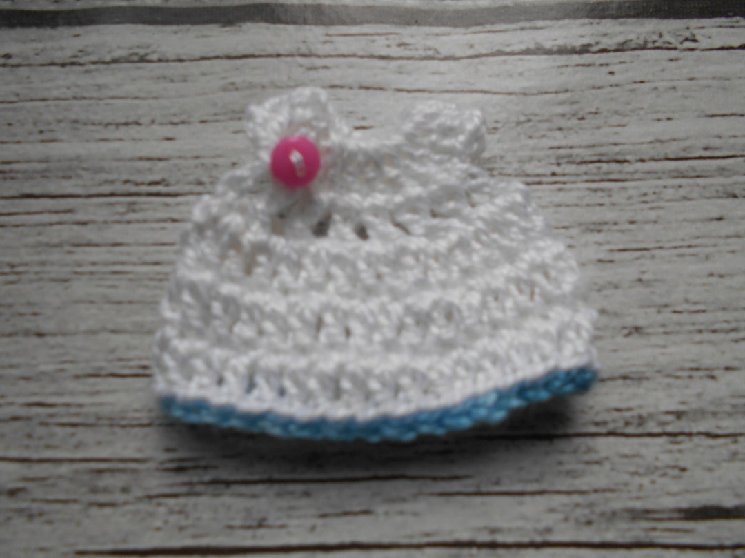 Miniature Crochet Dress, Miniature Crochet Skirt, Hanging Ornament ...