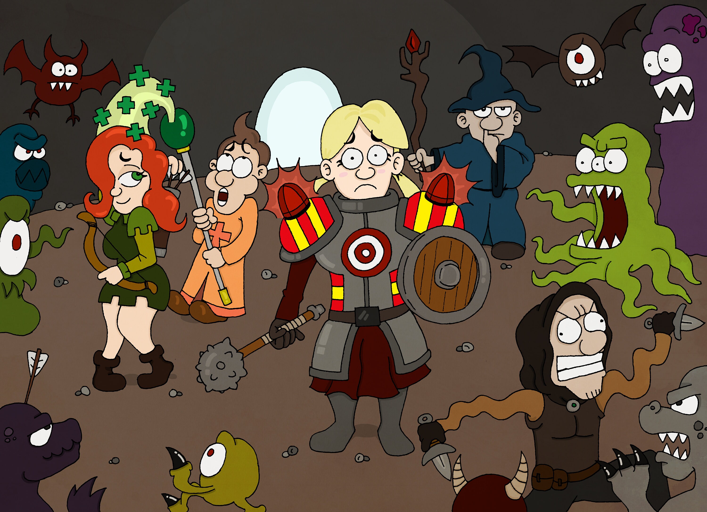 Dungeon MMORPG DIGITAL FILE - Etsy