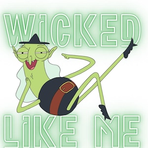 Helen | Kiff Fan Art | Wicked Like Me | Sticker, Tattoo or Magnet ...