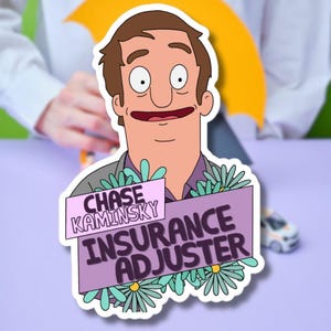Chase Kaminsky | Saul Sticker or Magnet | Glossy or Holographic Options ...