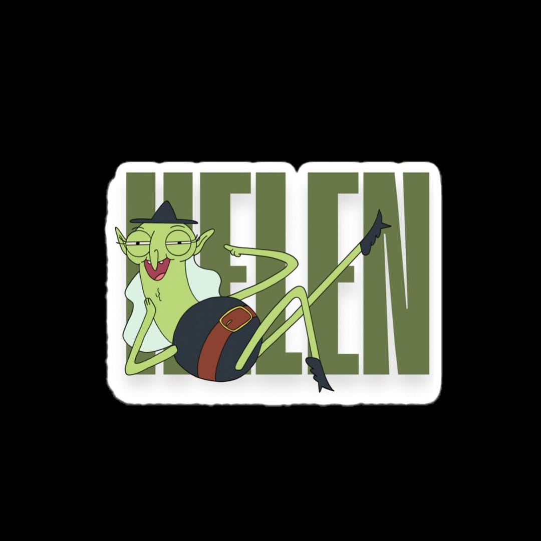 Helen | Kiff Fan Art | Sticker, Tattoo or Magnet | Glossy or ...