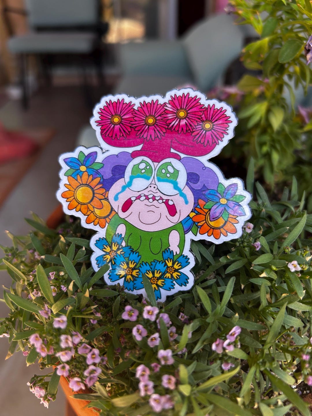 Crying Truffles Sticker | Chowder | Outdoor Heavy Duty Holographic ...