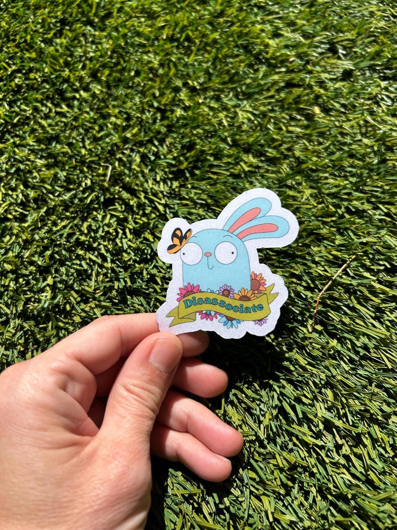 Barry Buns Bunny Sticker: Kiff Fan Art, Glossy or Holographic - Etsy