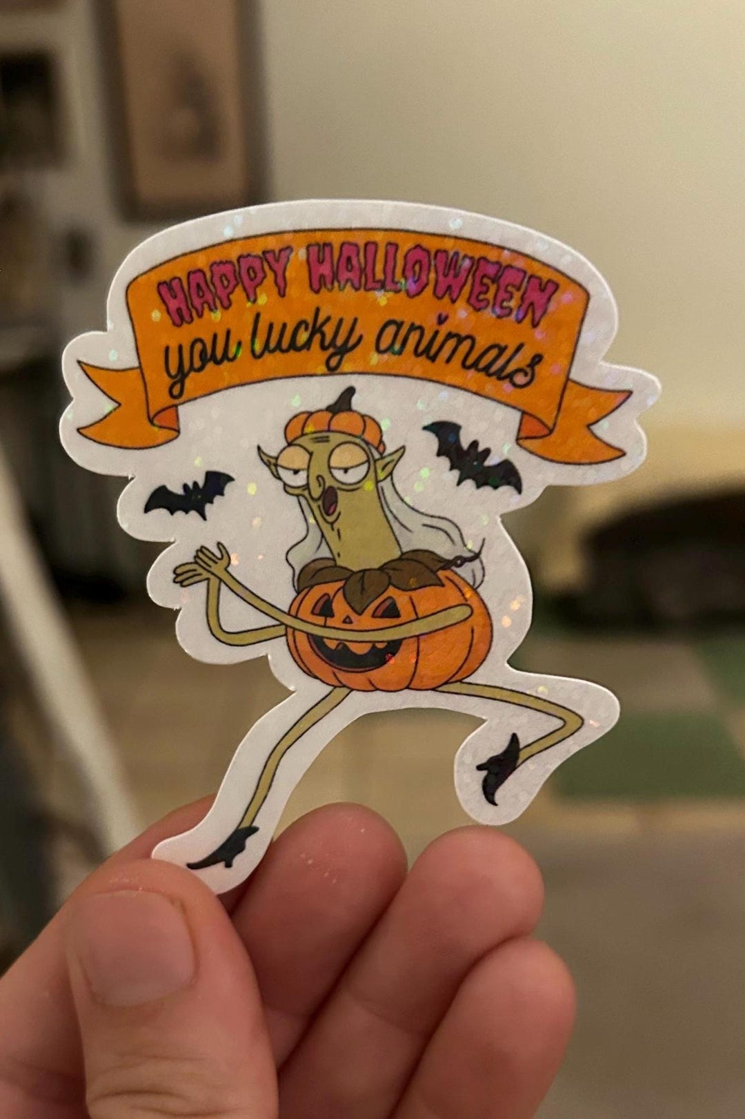 Sassy Green Witch Sticker: Helen Kiff Fan Art - Halloween Charm - Etsy