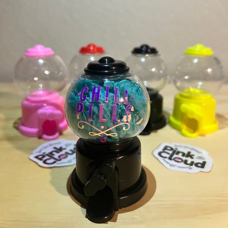Chill Pills Dispenser: Custom Phrase Candy Pill Holder - Etsy