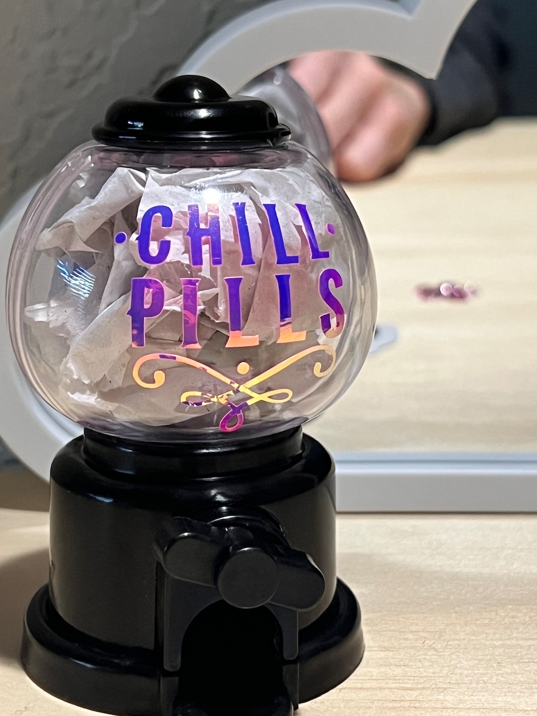 Chill Pills Dispenser: Custom Phrase Candy Pill Holder - Etsy