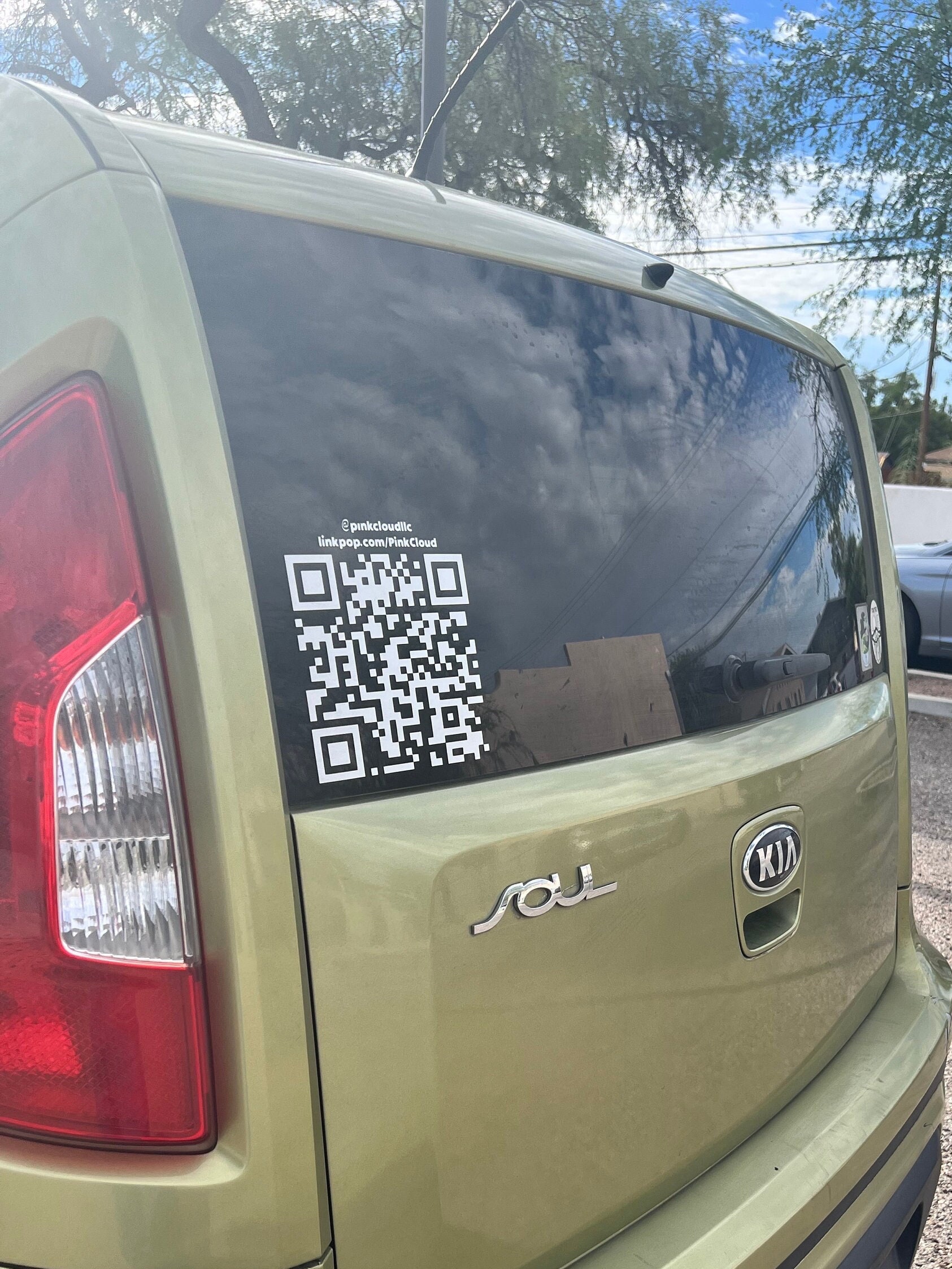 Custom Website QR Code Decal Personalized Marketing Tool - Etsy
