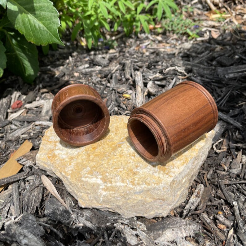 Beautiful Walnut Threaded Box. - Etsy