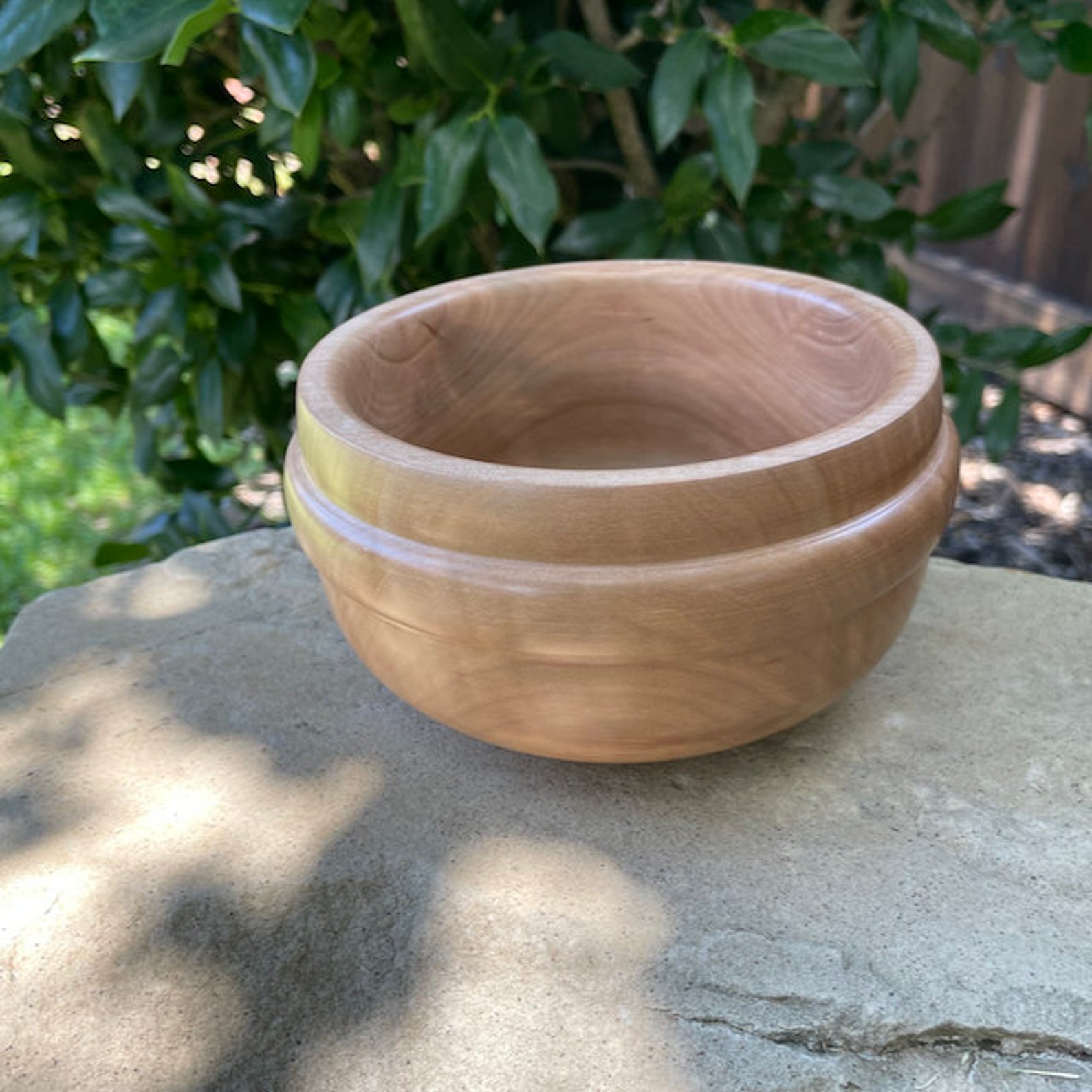 Bradford Pear Wood Bowl With Pronounced Ring *free Shipping* - Etsy