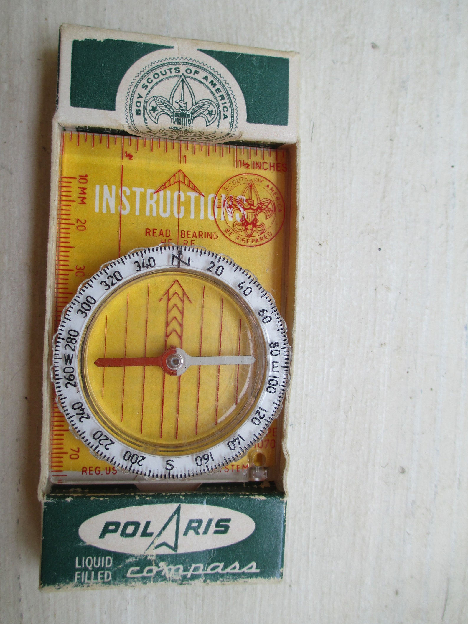 Boy Scout Polaris Compass Silva System Compass Mid Century - Etsy