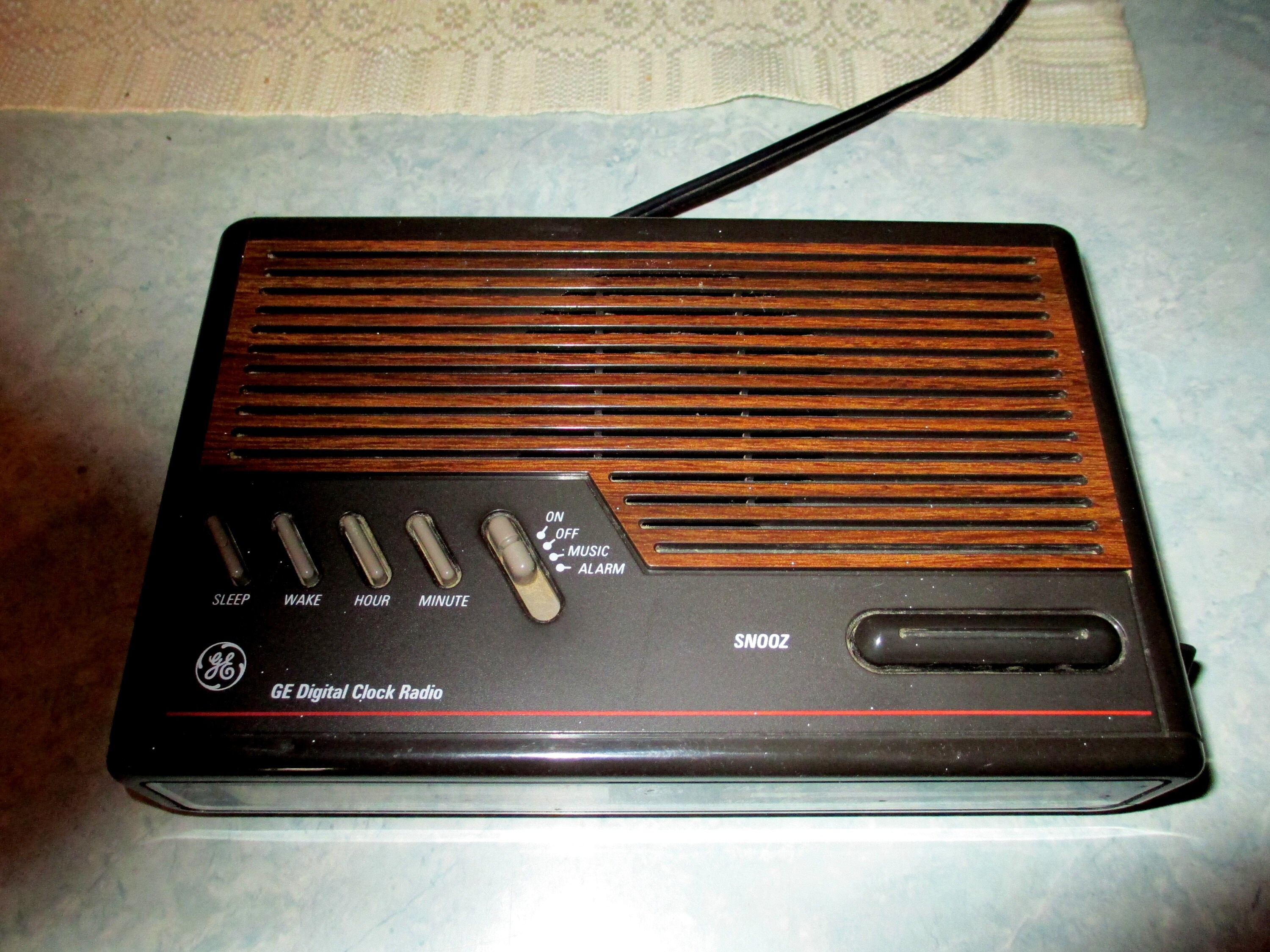Ge digital clock radio - westagro