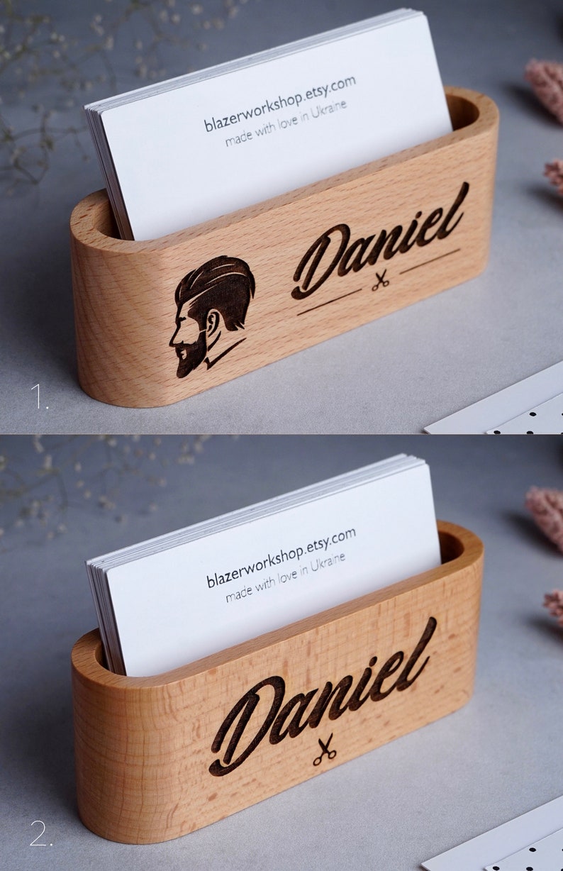 SOLID WOOD Barber Gift Barber Shop Decor Personalized - Etsy