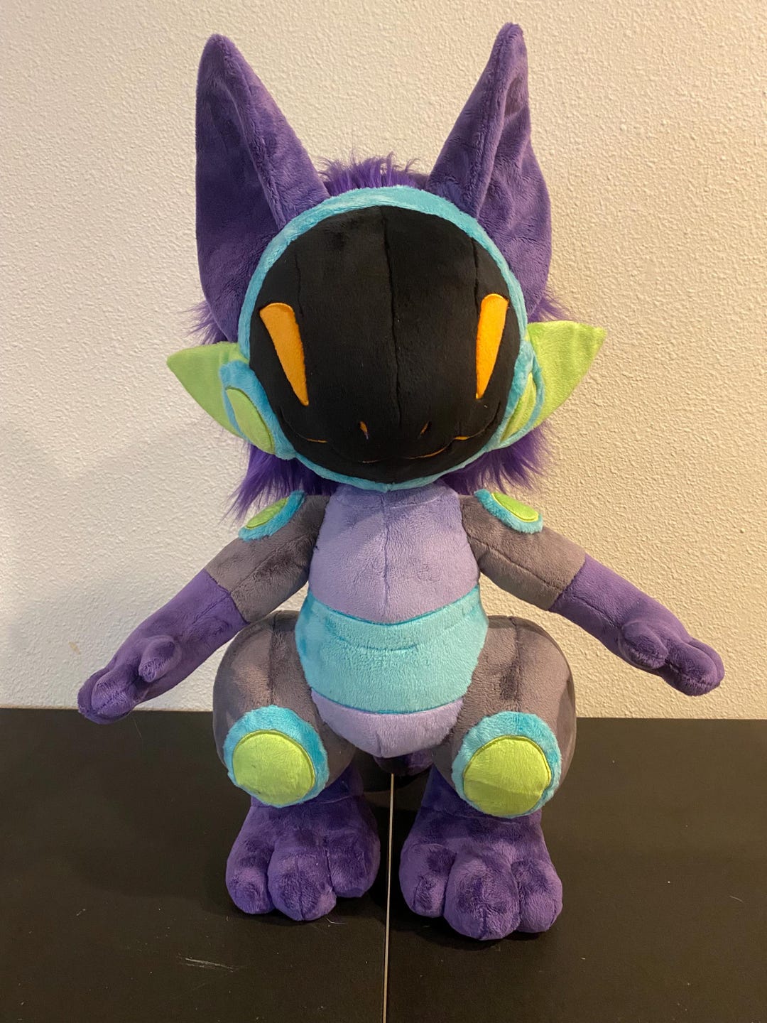 Large Protogen Plush: 23-inch Handmade Collectible - Etsy