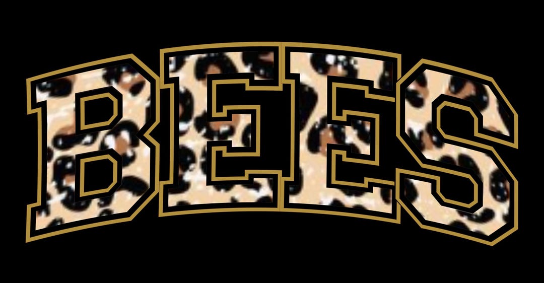 Bees Arch Leopard PNG - Etsy