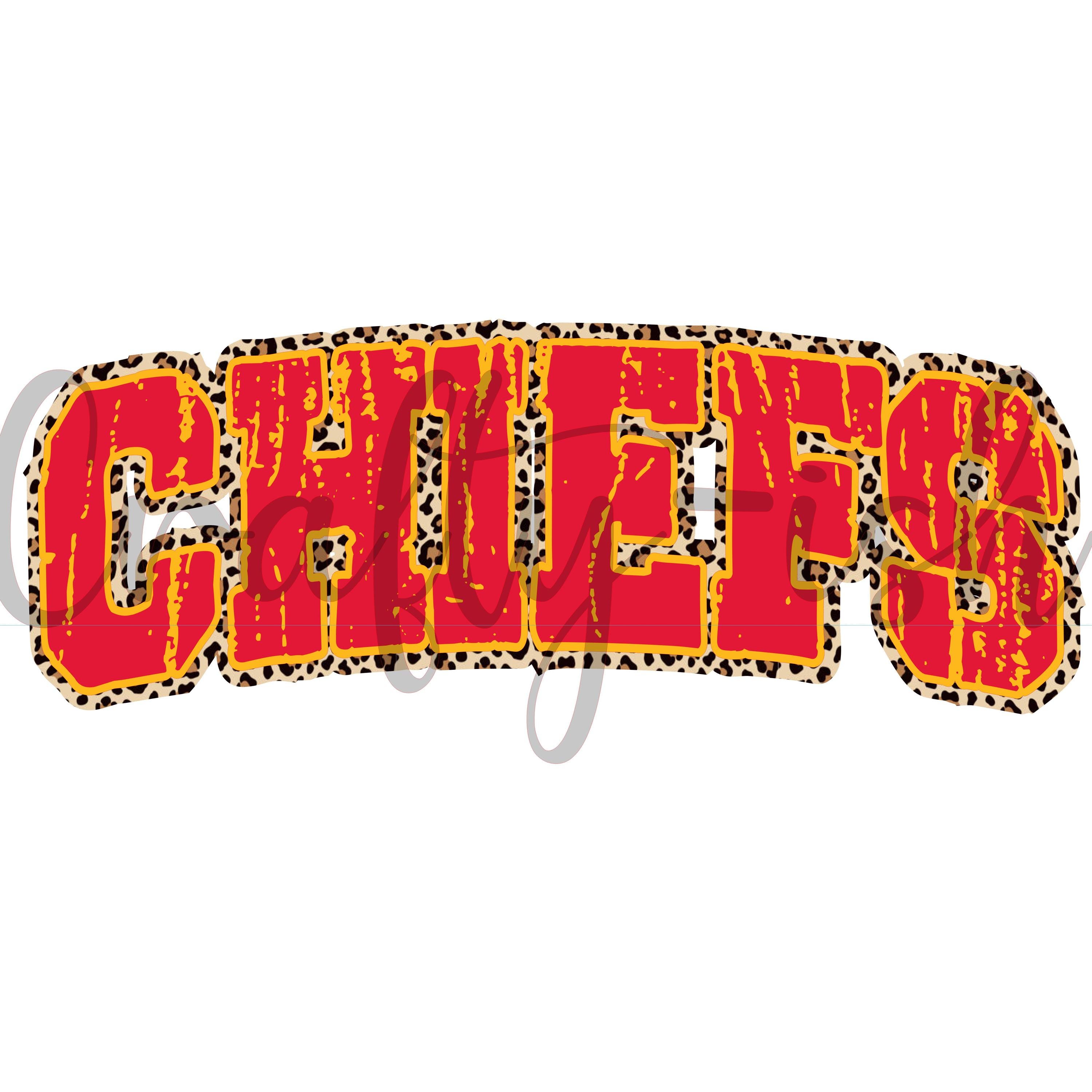 Chiefs Arch Leopard PNG - Etsy