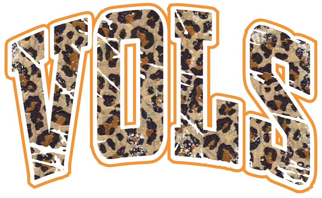 UT Tennessee VOLS Arch Leopard PNG - Etsy
