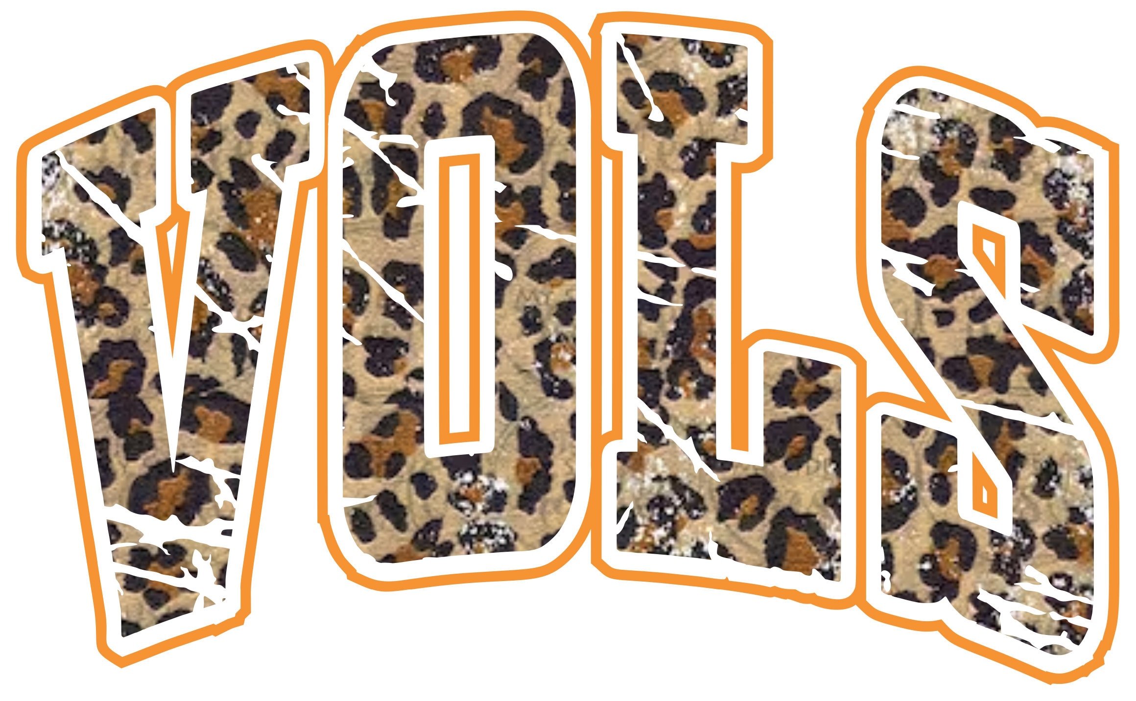 UT Tennessee VOLS Arch Leopard PNG - Etsy
