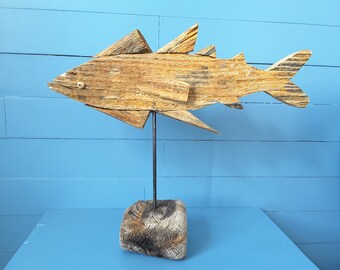Poisson bois flotté | Etsy