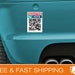 Register to Vote QR Code 3x4 Removable Bumper Sticker FREE Shipping ...