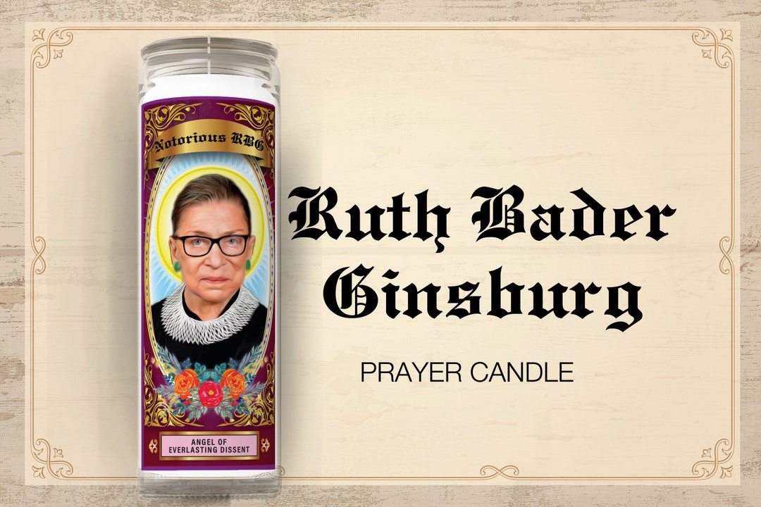 RBG Candle Warren Mueller Abrams Obama Pelosi Notorious RBG AOC Biden ...
