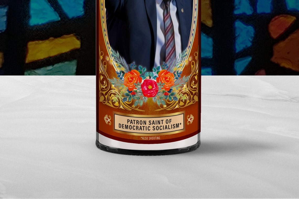 Saint Bernie Sanders Progressive Prayer Candle Bernie 2020 | Etsy