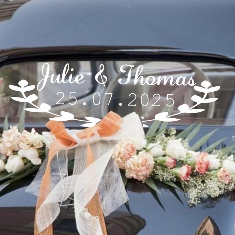 Buy Wedding Car Stickers Online In India - Etsy India