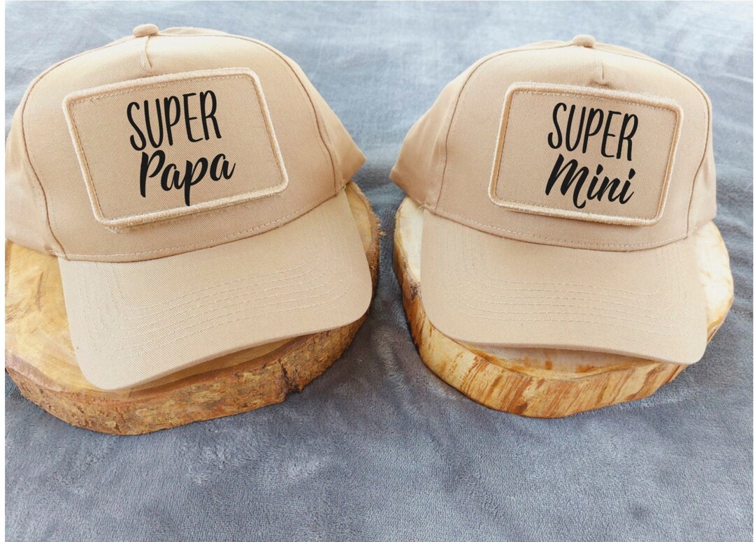 Matching Dad Child Cap, Dad Gift, Father's Day, Mini Dad - Etsy