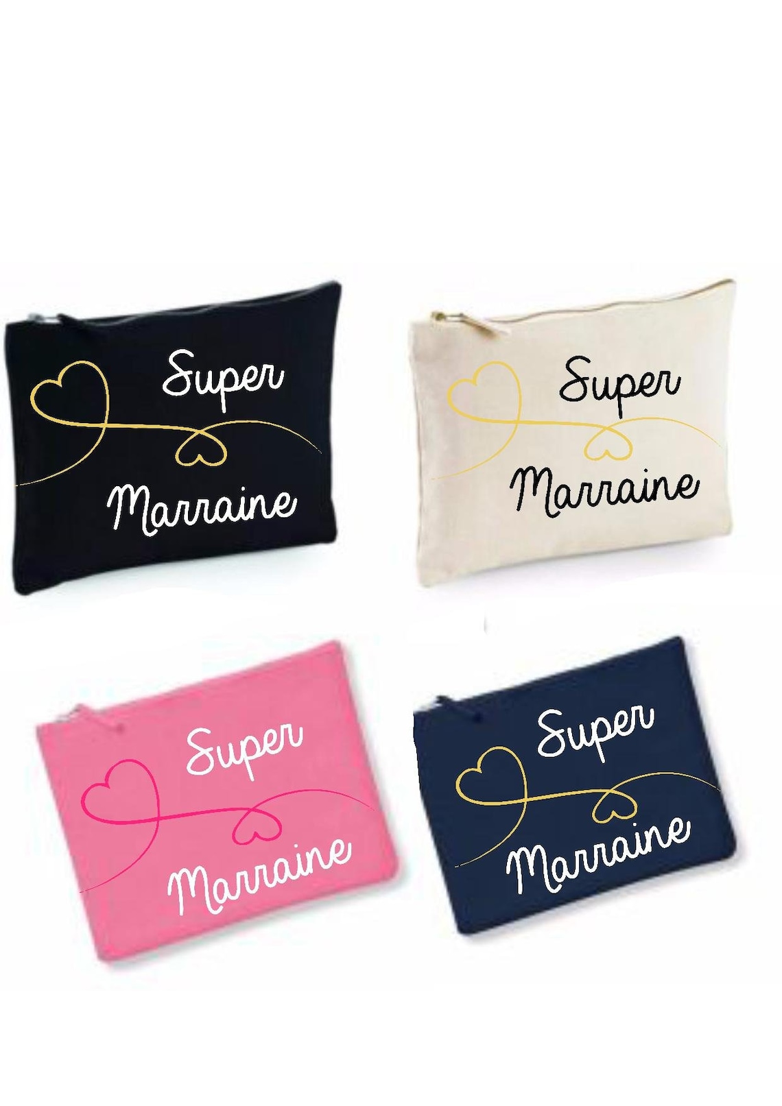 Trousse super marraine cadeau marraine demande marraine | Etsy