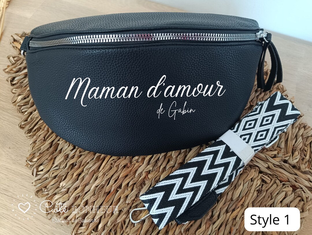 Personalized Fanny Pack, Mom Fanny Pack, Shoulder Strap Fanny Pack ...