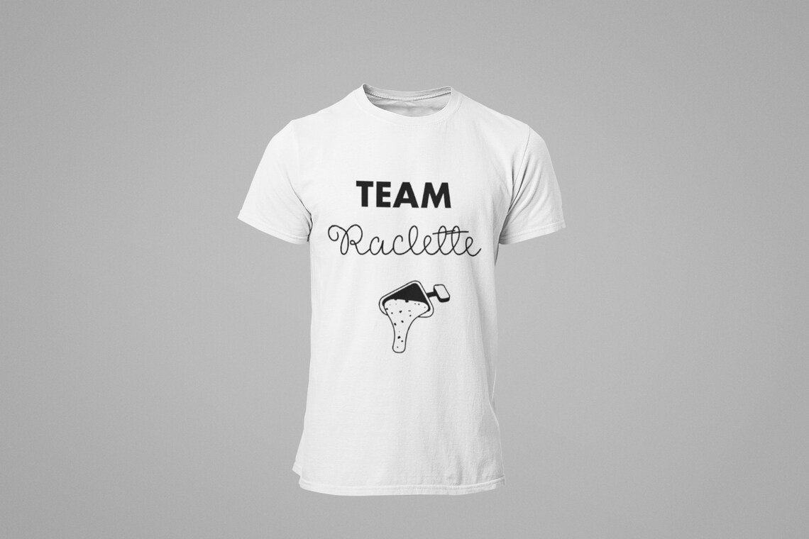 Tee shirt humour team raclette team tartiflette tee shirt - Etsy France
