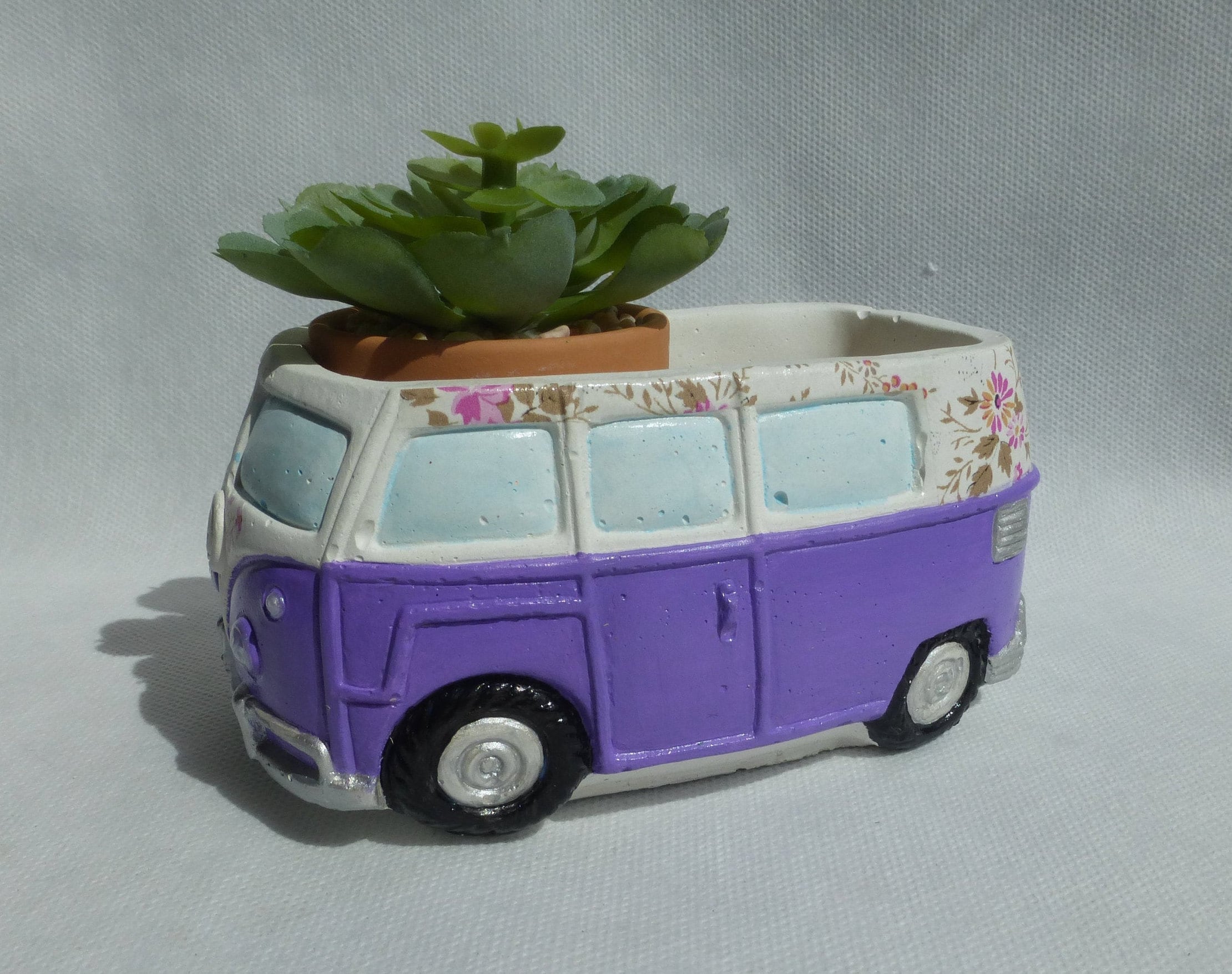 Vintage Car Flower Pot Planter Combi WV Komb Van - Etsy