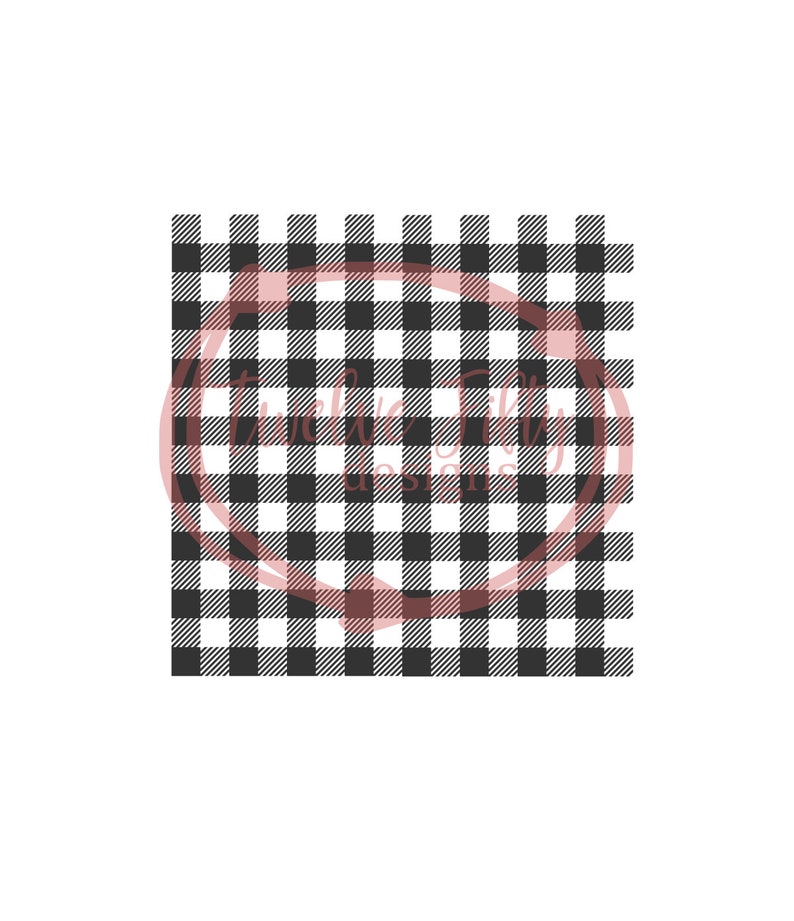 Buffalo Check Pattern SVG Glowforge Laser - Etsy