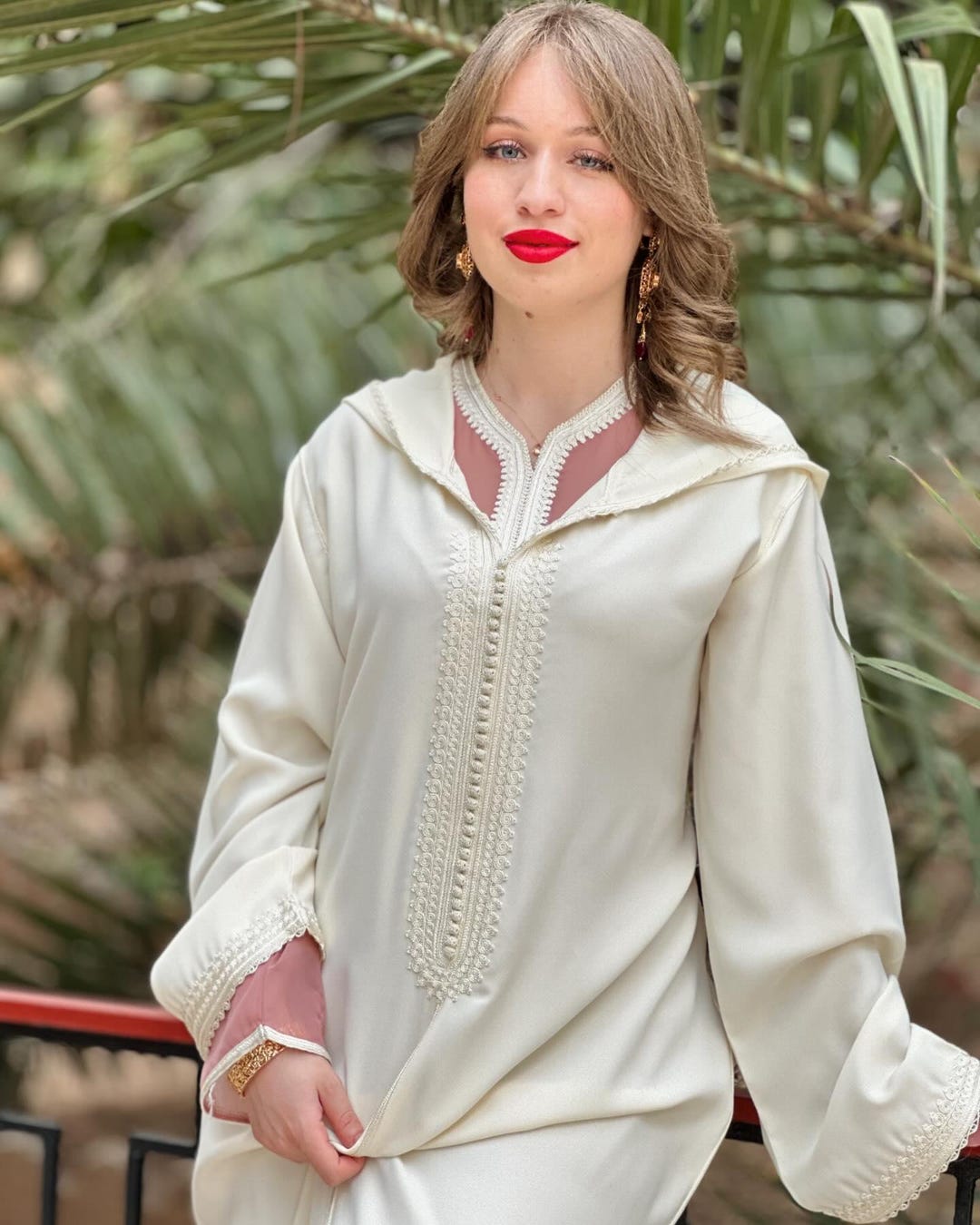 2 Pieces Moroccan Jellaba Dress - Ramadan Collection 2025 Jallaba ...