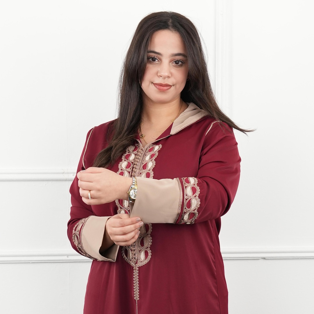 Ramadan Collection Moroccan Jellaba Dress, Handmade Djellaba for Women ...