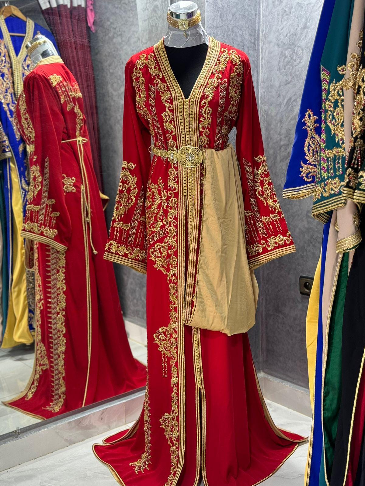 Elegant Moroccan Caftan Dress, 8 Styles Takchita Caftan for Women ...