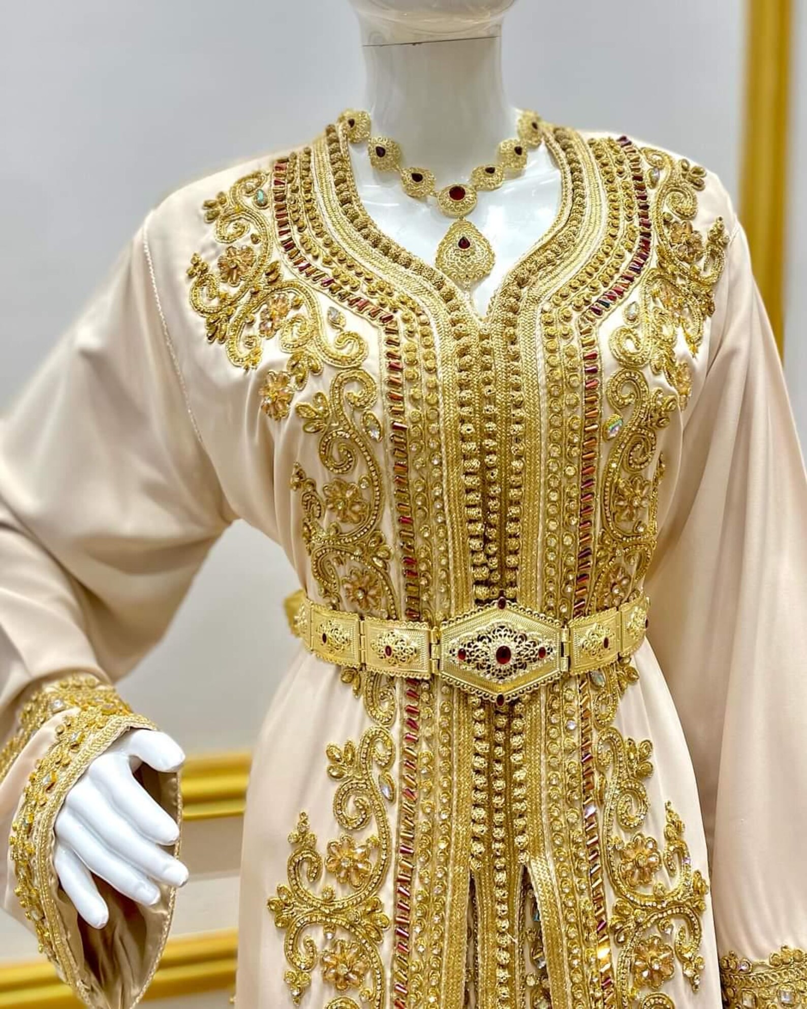 Luxury Moroccan Takchita Dress, Authentic Takchita Caftan for Women ...