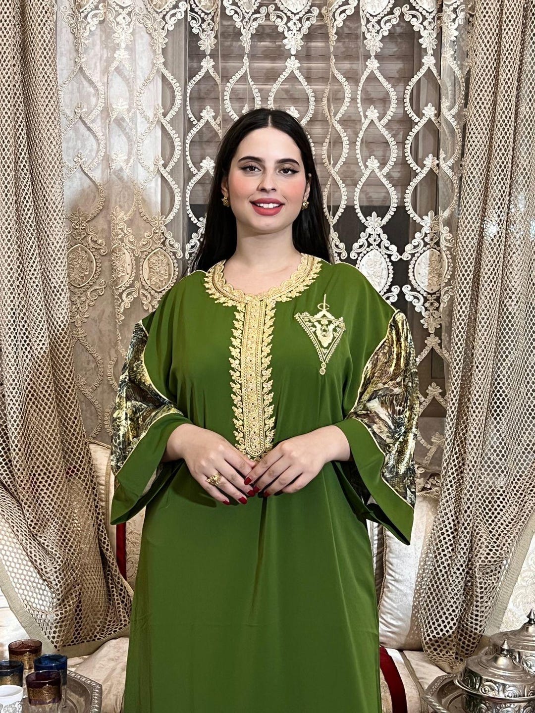 Moroccan Jellaba Size L to XXL, Women's Jellaba, Moroccan Women's ...